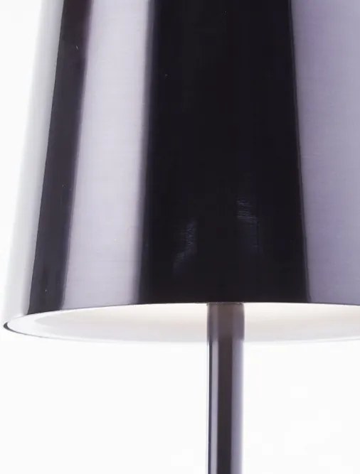 Brilliant G40939/76 Stolní AKU lampa XAANA černý chrom USB-C , CCT