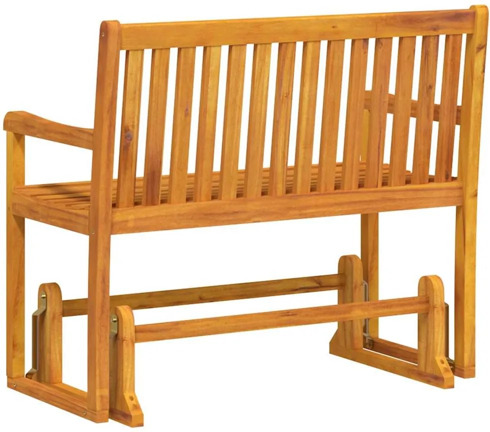 Zahradní houpací lavice 110 cm masivní akáciové dřevo 316608
