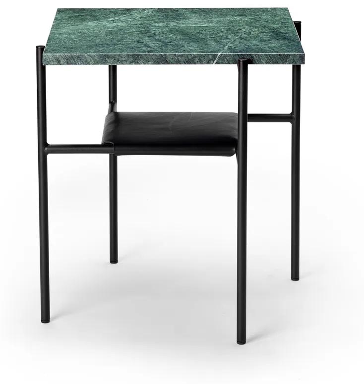 Odkládací stolek Stone z mramorové desky Barva mramoru:: zelená, Rozměry:: 50x43x43cm