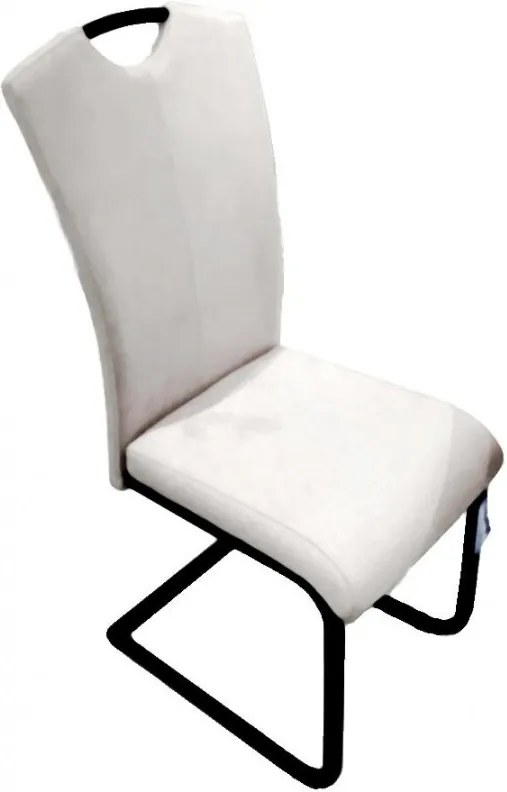 Casarredo *Jídelní čalouněná židle TREVISO bílá/černá