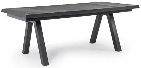 BIZZOTTO Rozkládací zahradní stůl KRION 205-265x103 cm antracit 0663030