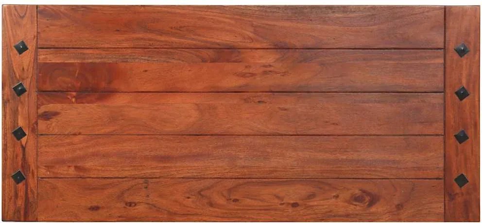 Konferenční stolek 110 x 50 x 35 cm masivní akáciové dřevo 286258