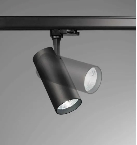 Ideal Lux Nastavitelný kompaktní LED reflektor FOX 25W, CRi 80 Teplota světla: 3000 K, Barva materiálu: Bílá