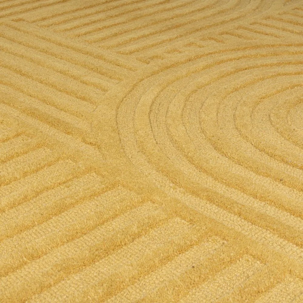 Flair Rugs koberce Kusový koberec Solace Zen Garden Ochre Rozměry koberců: 120x170