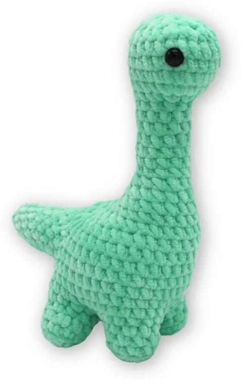 Vali Crochet Háčkovaný Brontosaurus Barva: Šeříková (80338)
