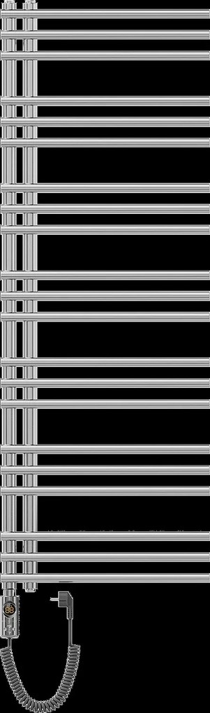 Mexen Neptun, elektrické topné těleso 1400 x 500 mm, 600 W, chromová, W101-1400-500-2600-01