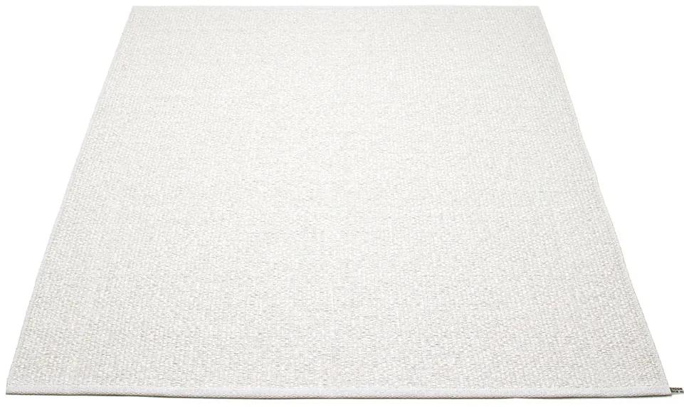Vinylový koberec Pappelina SVEA White Metallic/White Velikost pappelina: 230x320 cm