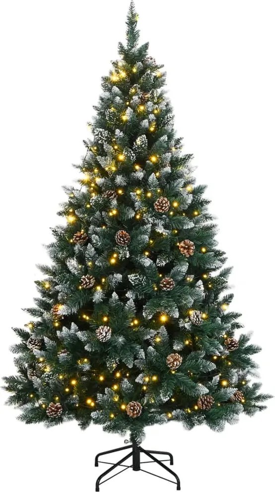 Umělý vánoční stromek se 150 LED 150 cm 3315774