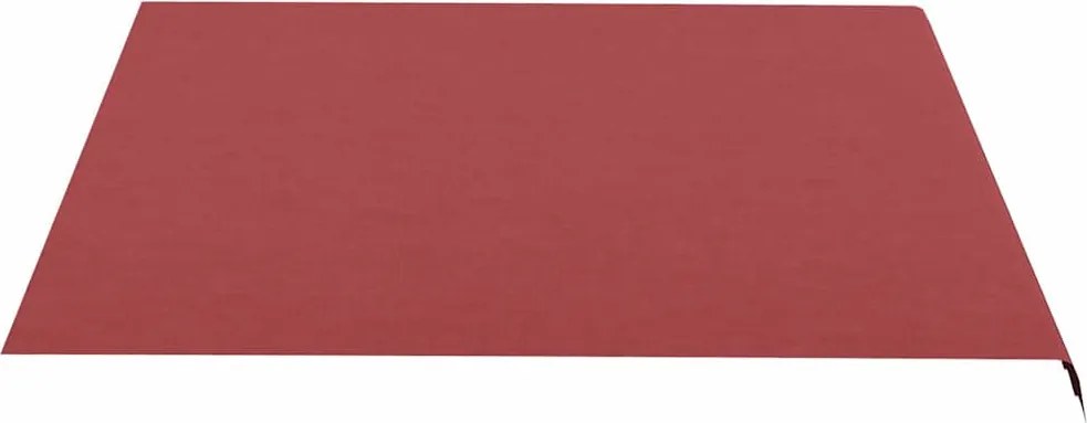 Náhradní plachta na markýzu vínově červená 400 x 350 cm polyesterová 311968