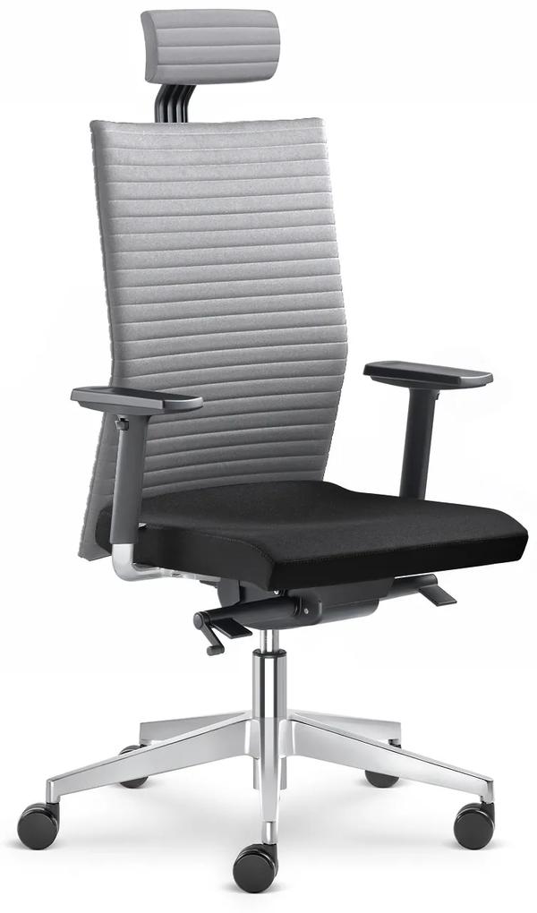LD seating Element 430-SYS-HO-F40-N6 - Kancelářská židle  - šedá/černá