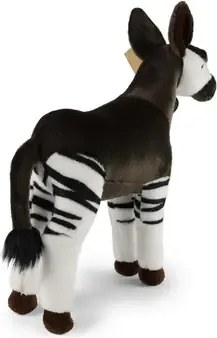 RAPPA Plyšová okapi 32 cm / ECO-FRIENDLY / od 0 měsíců