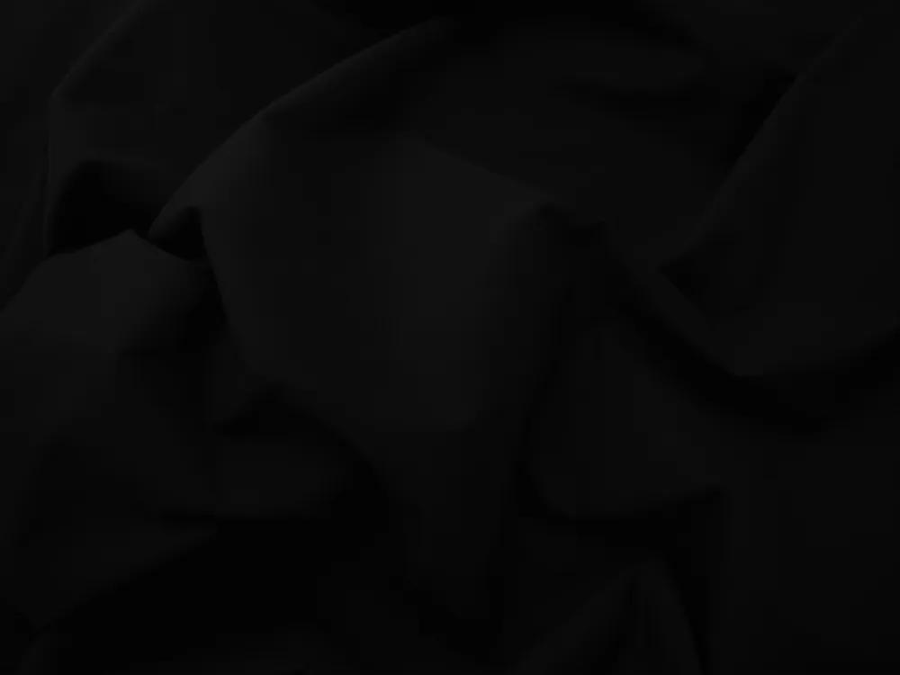MKLuzkoviny.cz Povlak na polštářek 40 × 40 cm – Jasmine černá
