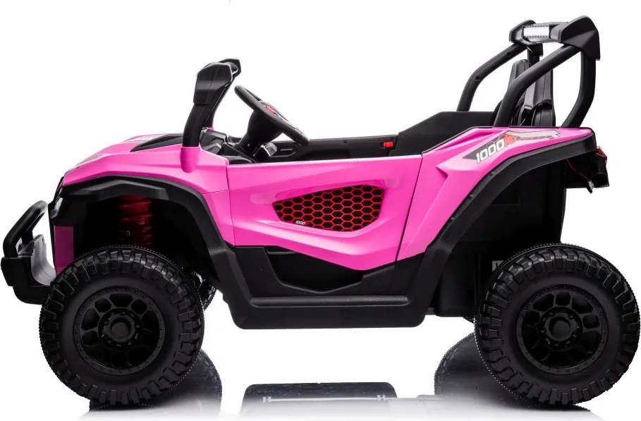 LEAN CARS Elektrické autíčko S618 růžové 4x4