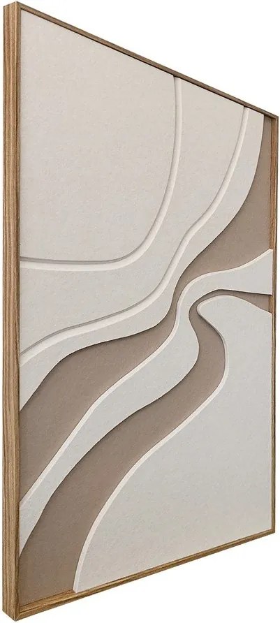 Tištěný obraz s rámem/akustický 62x92 cm Static – Styler