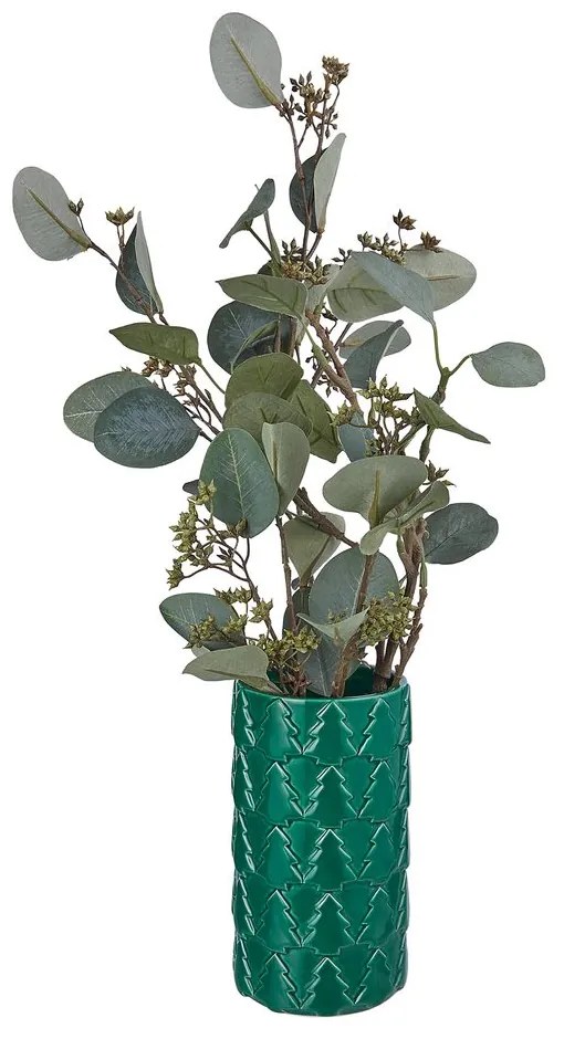 STATEMENT Váza stromky 18 cm - tm. zelená