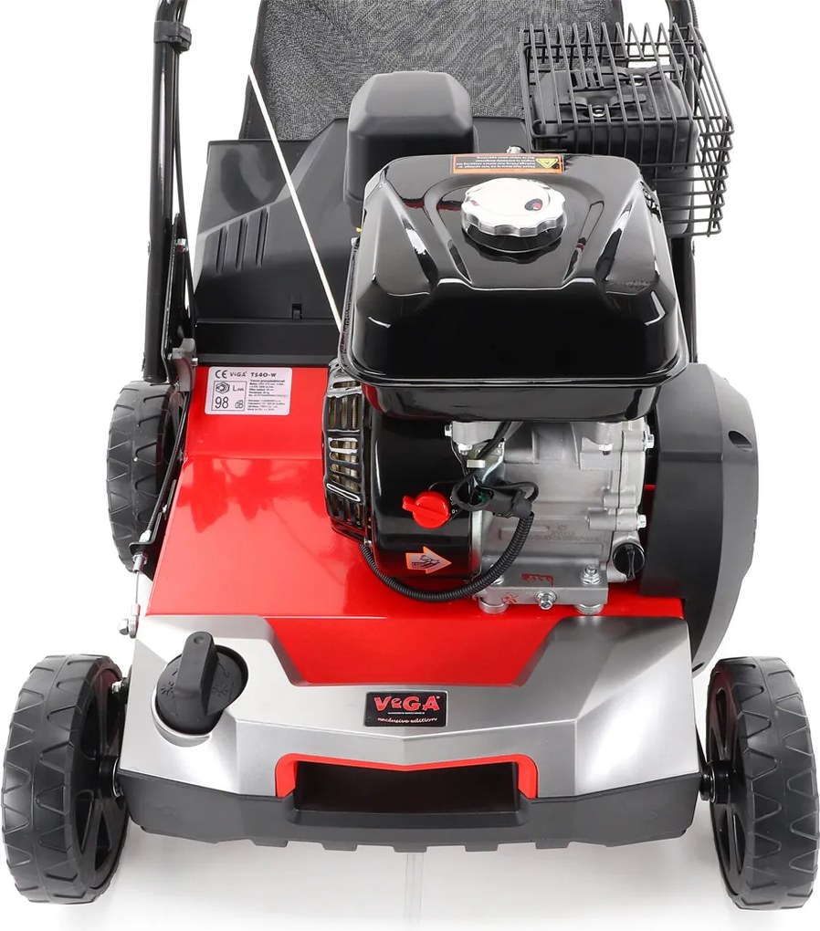 VeGA TS40-W 3in1 benzínový vertikutátor, záběr 40 cm, drátky a ocelové nože, sběrný koš + Servis v ČR