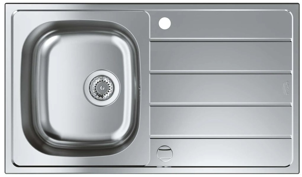Grohe - Dřez K200, 86x50 cm, kartáčovaná nerez 31552SD1