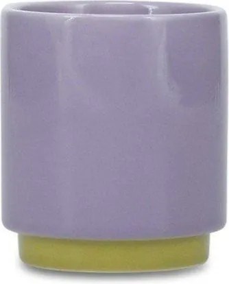 Zelený/fialový kameninový šálek 130 ml Duo – ONA