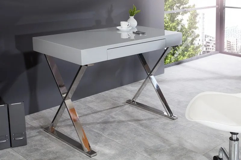 Psací stůl DOLLY 100cm šedý