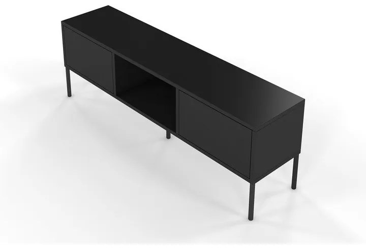 Černý TV stolek Skandica Mirka