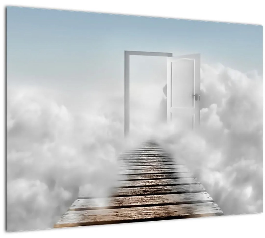 Obraz - Dveře do nebe (70x50 cm)