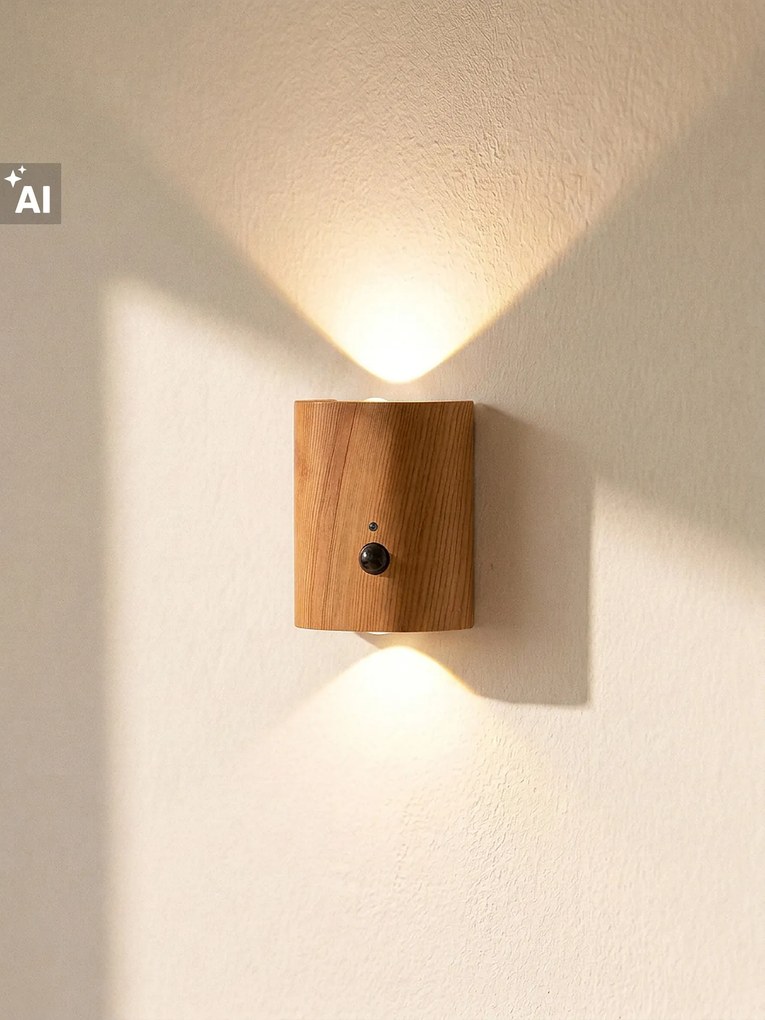 Sinsay - LED nástěnná lampa - béžová
