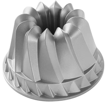 Nordic Ware Forma na bábovku Kugelhopf Bundt 2,3 l stříbrná