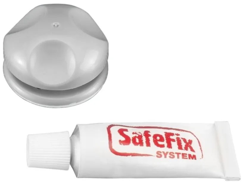 Sada 2 háčků s lepidlem Metaltex Eureka!