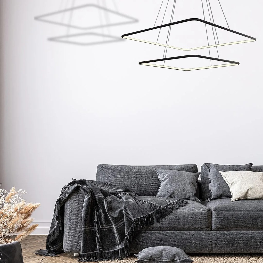Závěsné LED svítidlo Nix, 2x LED 50w, 3000k, b