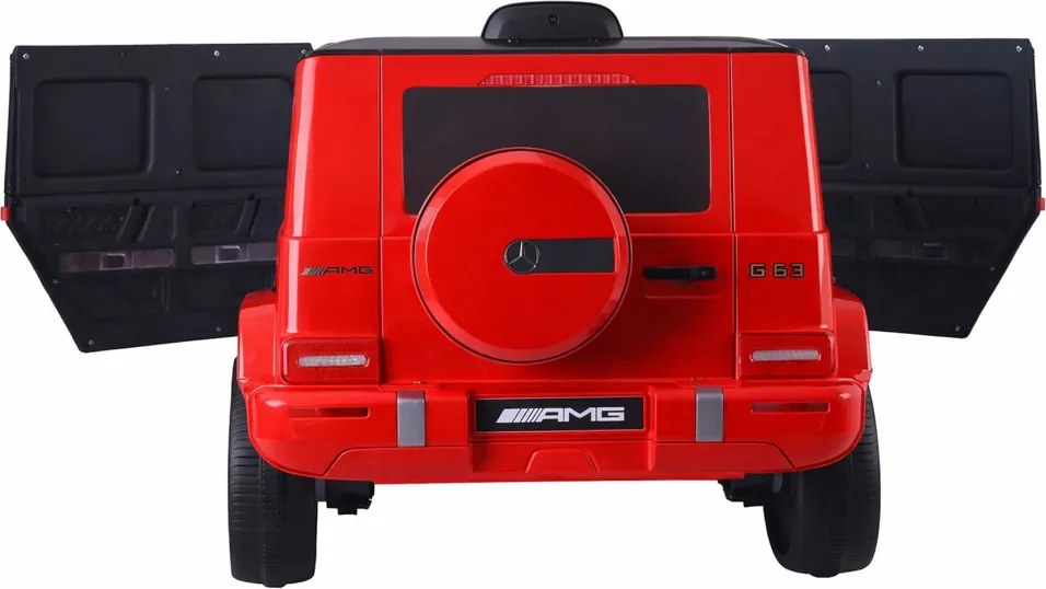 LEAN CARS Elektrické autíčko na baterie Mercedes G63 S306-1 červené