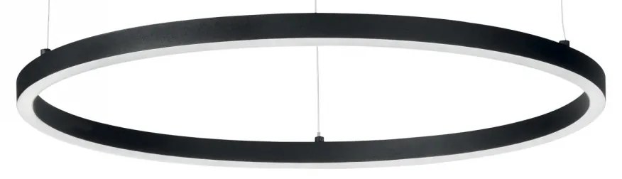 Ideal lux 229515 led zavěšený stropní lustr oracle slim 1x36w | 2170m | 3000k - černý