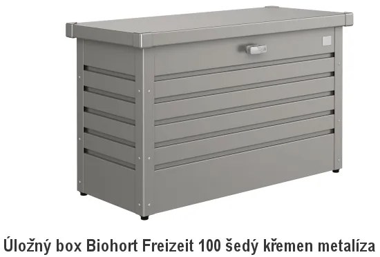 Biohort Úložný box FreizeitBox 100 Barva: stříbrná metalíza