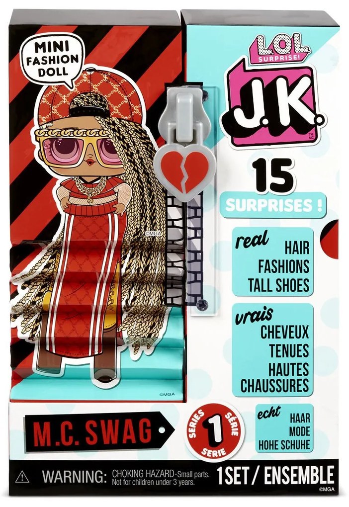 MGA L.O.L. Surprise! J.K. Doll M.C. Swag