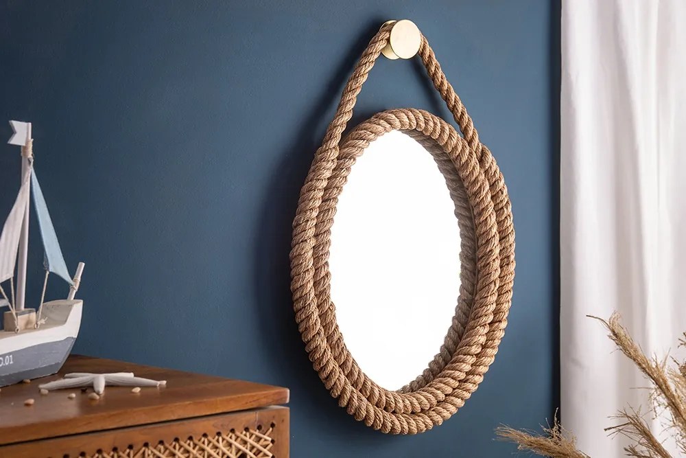 Designové nástěnné zrcadlo Nikolas 62 cm