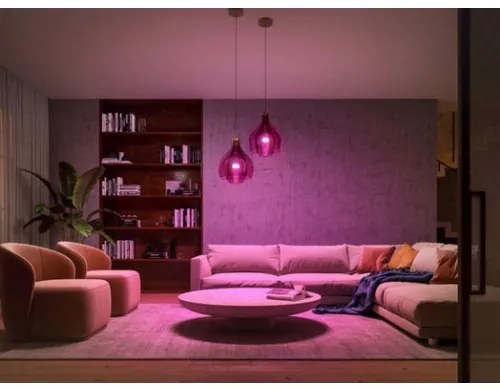 LED žárovka E27 Philips Hue 2ks 9W (75W) White and Color Ambiance (2000-6500K/RGB) stmívatelná
