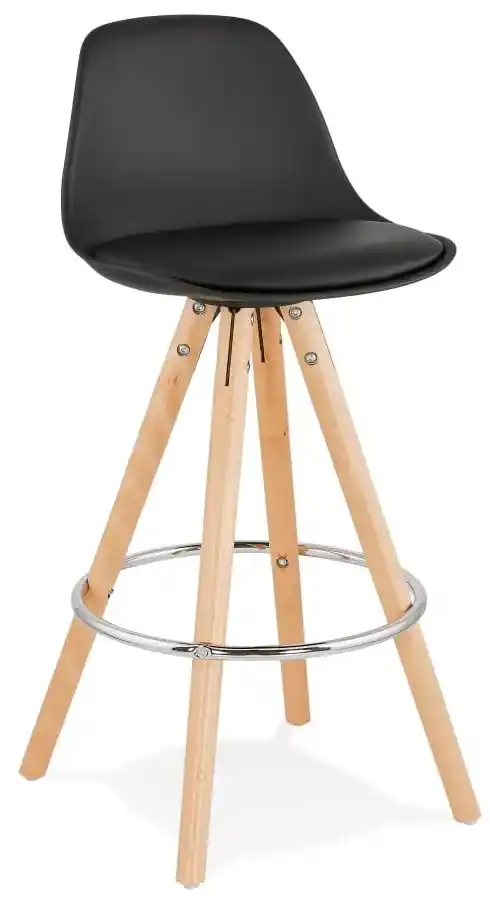 Černá barová židle Kokoon Anau, výška sedu 64 cm | BIANO