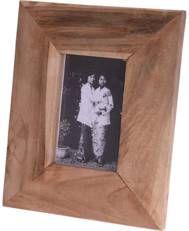 HOMESTYLING Fotorámeček z teakového dřeva 27,5 x 22 cm KO-J11800010
