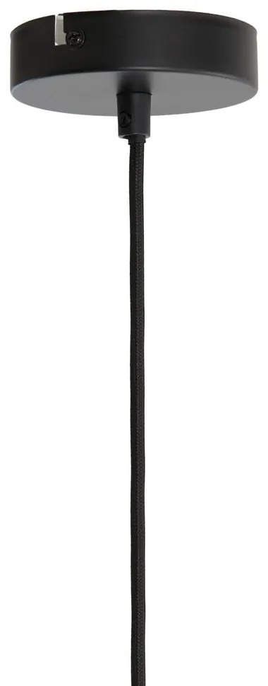 Závěsné svítidlo v petrolejové barvě s textilním stínidlem ø 60 cm Malacia – Light &amp; Living