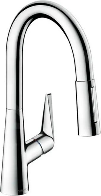 Hansgrohe Talis M51, dřezová baterie s výsuvnou sprškou, chromová, HAN-72815000