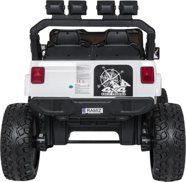 Elektrické autíčko Extreme Sport 4x4 bílé