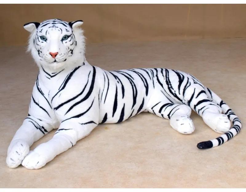 Plyšový Tygr bílý 200cm Luxusní Plyšák