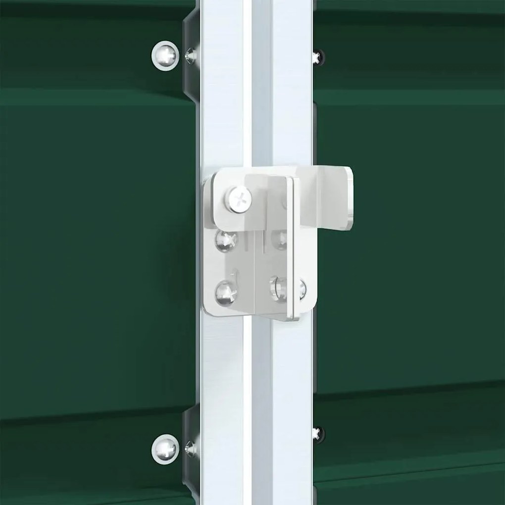 vidaXL Box na 1 popelnici 72 x 81 x 115 cm ocel [4006171] Barva: antracitová
