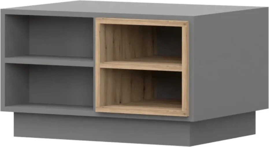 IDZ Konferenční stolek GREY II 06, 120 cm Šedá/Dub Artisan