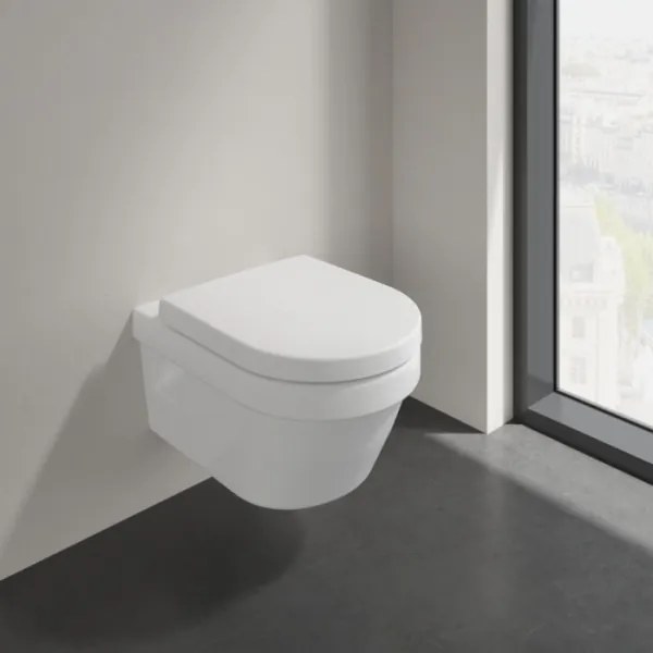 Villeroy & Boch 98M9C101 - Záchodové prkénko SoftClose ARCHITECTURA bílá