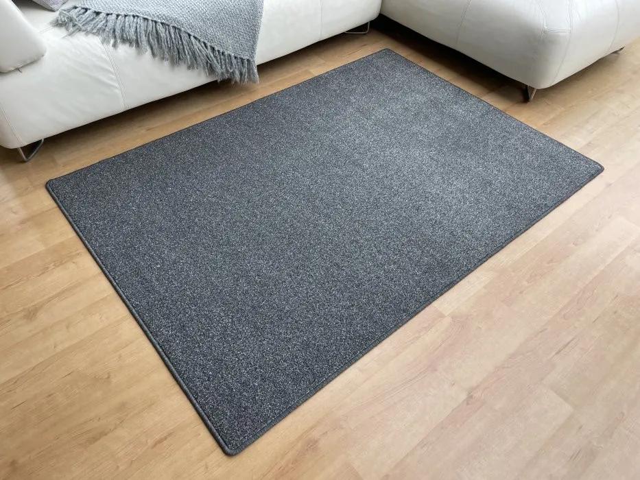 Vopi | Kusový koberec Matera antraciet - Kruh 160 cm průměr
