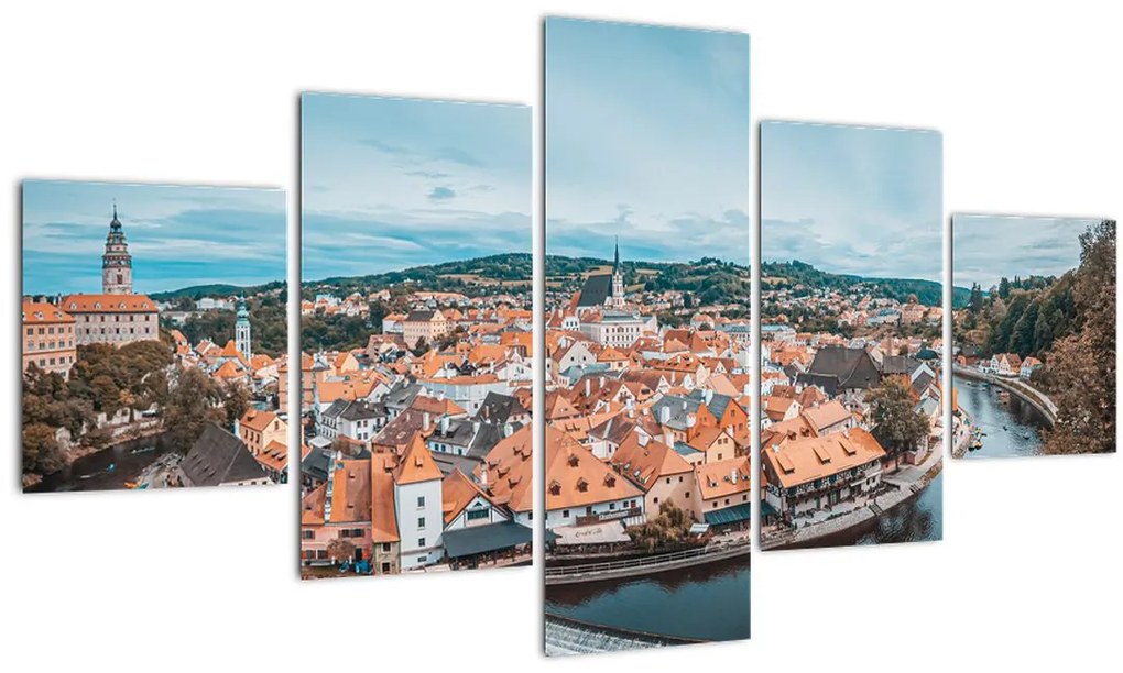 Obraz - Český Krumlov (125x70 cm)