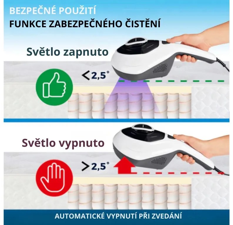 Cleanmaxx Antibakteriální vysavač s UV-C 15176