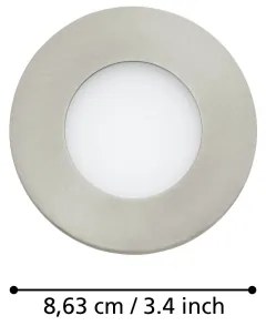 Eglo 900111-SADA 3x LED Stmívatelné koupelnové svítidlo FUEVA-Z 2,8W/230V IP44