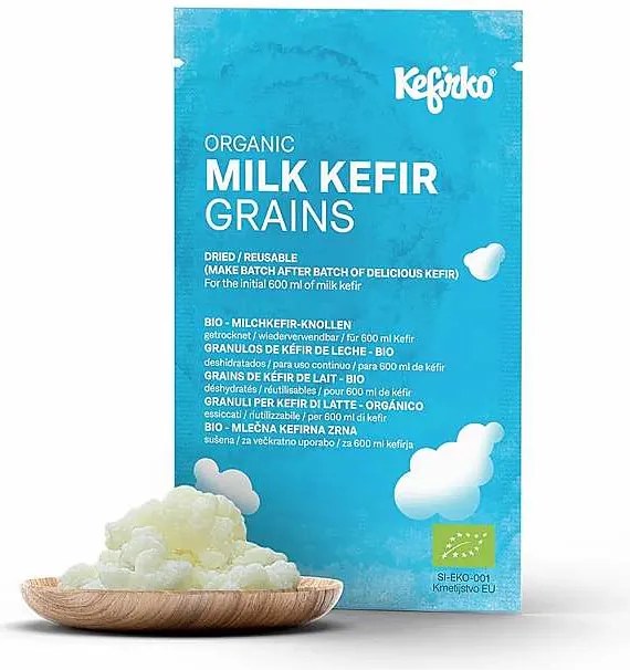 Kefirko zrna pro přípravu mléčného kefíru 1g