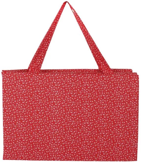 Bellatex Polstr na plážové lehátko - potah na zip Červená 55x195 cm